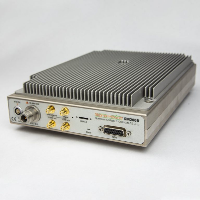 SM200B — 20 GHz Real-time Spectrum Analyzer – Signal Hound